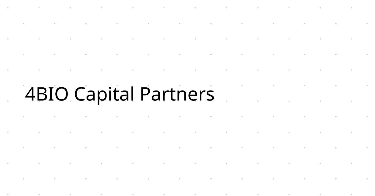 4BIO Capital Partners