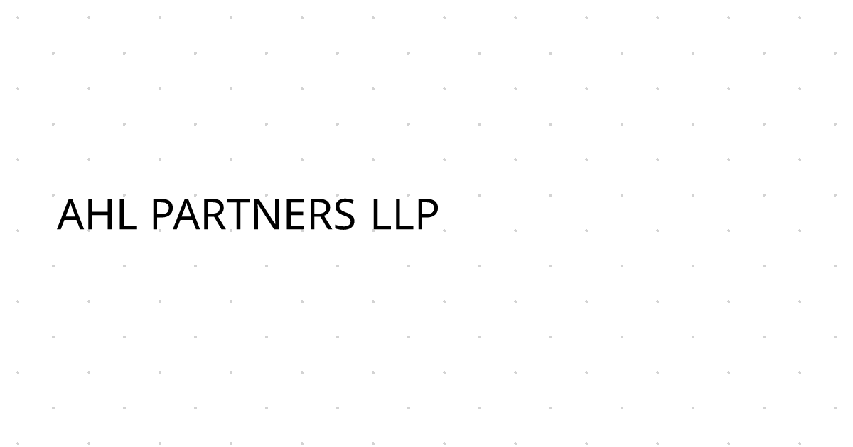 AHL PARTNERS LLP