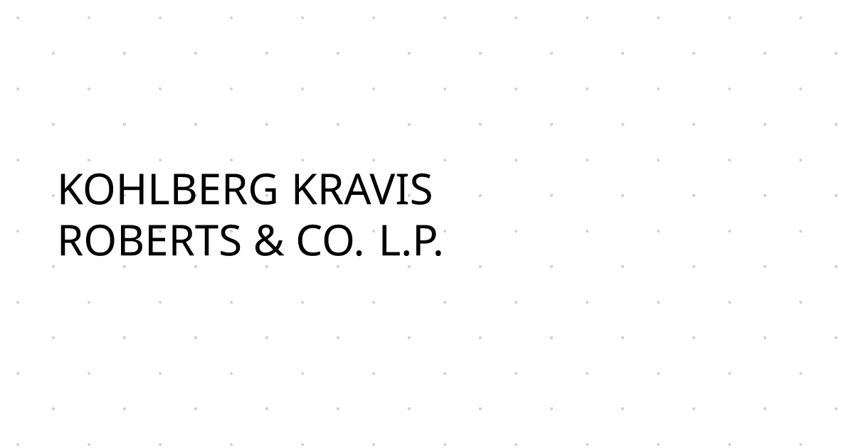 KOHLBERG KRAVIS ROBERTS & CO. L.P.